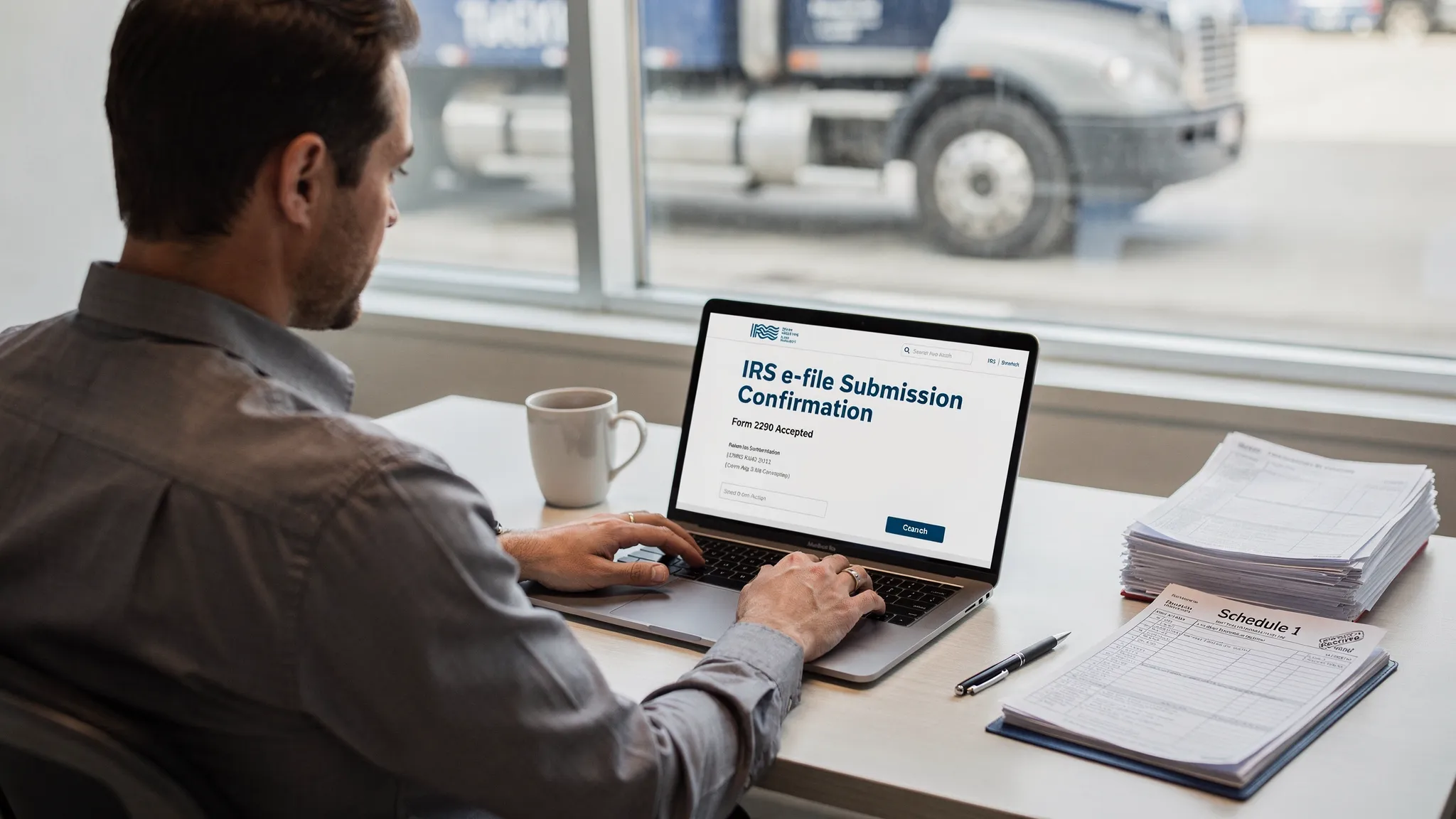 eFile Form 2290 Online in 5 Mins | IRS-Authorized | Simple 2290 Login